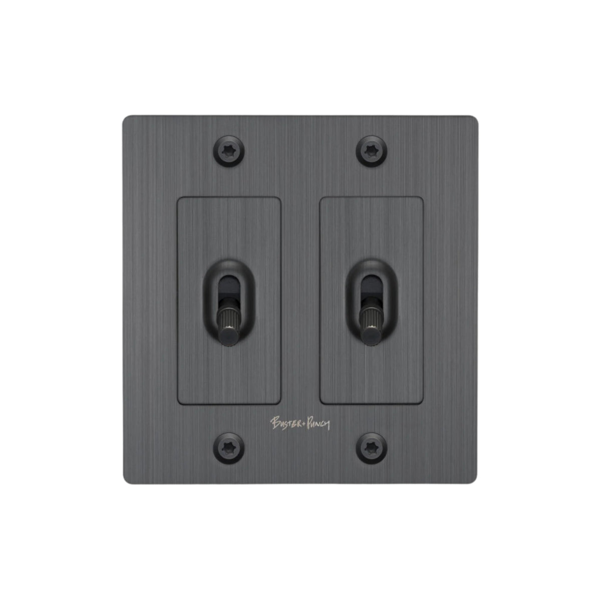 2G Toggle / Linear / With Logo | Smoked Bronze | Light House Co.