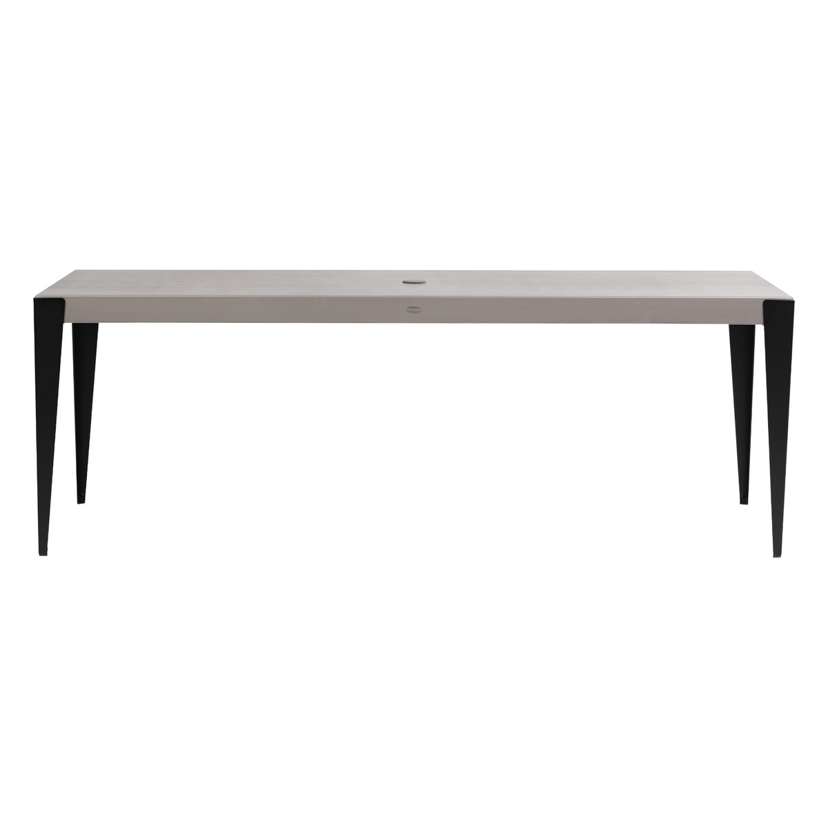 Genval 84.5″x38″ Dining Table With Umbrella Hole | Light House Co.