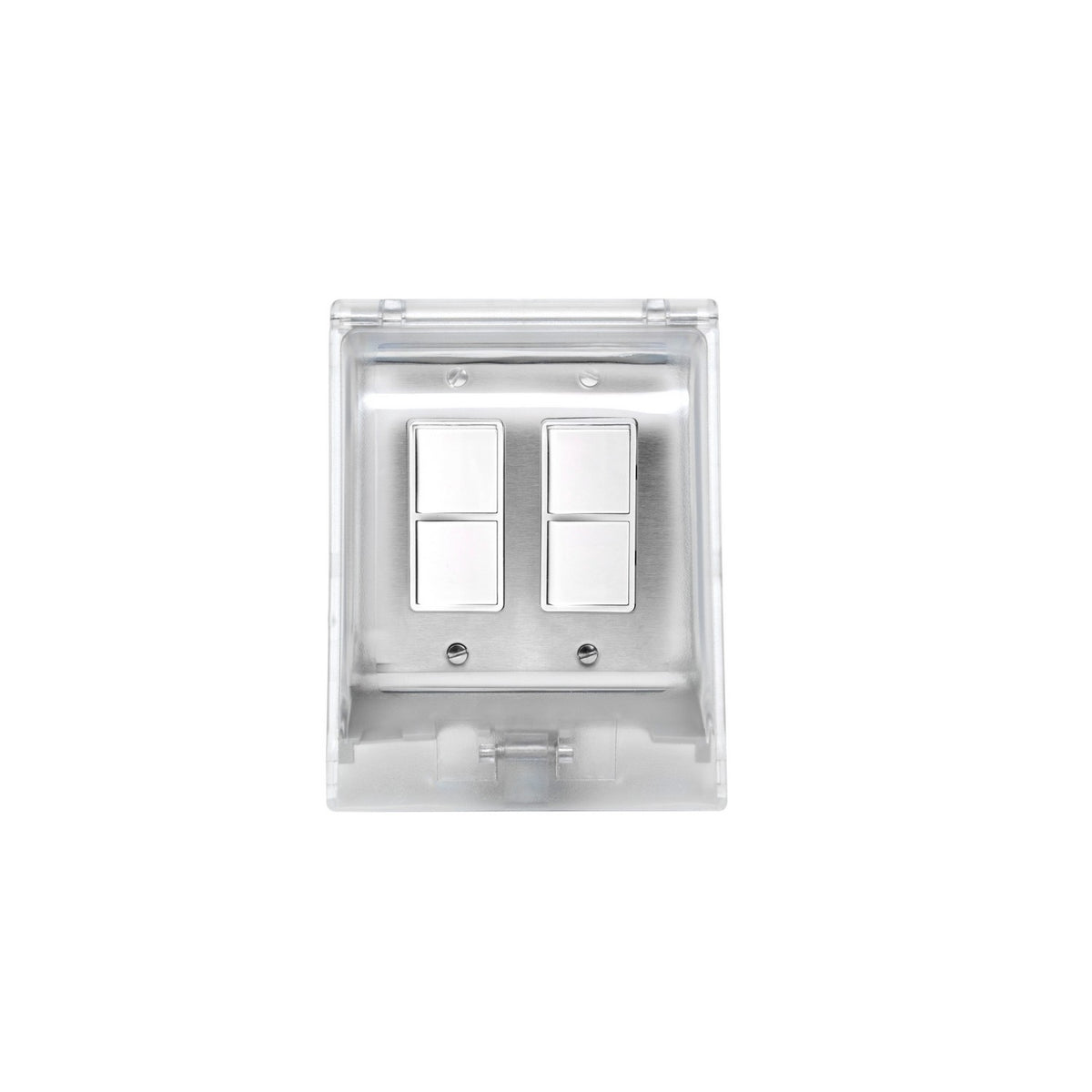 Dual Duplex Switch Weatherproof Surface Mount And Gang Box | Light ...