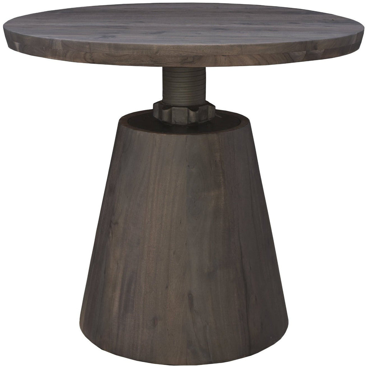 Boston Bistro Crank Table - Vinegar Matte | Light House Co.