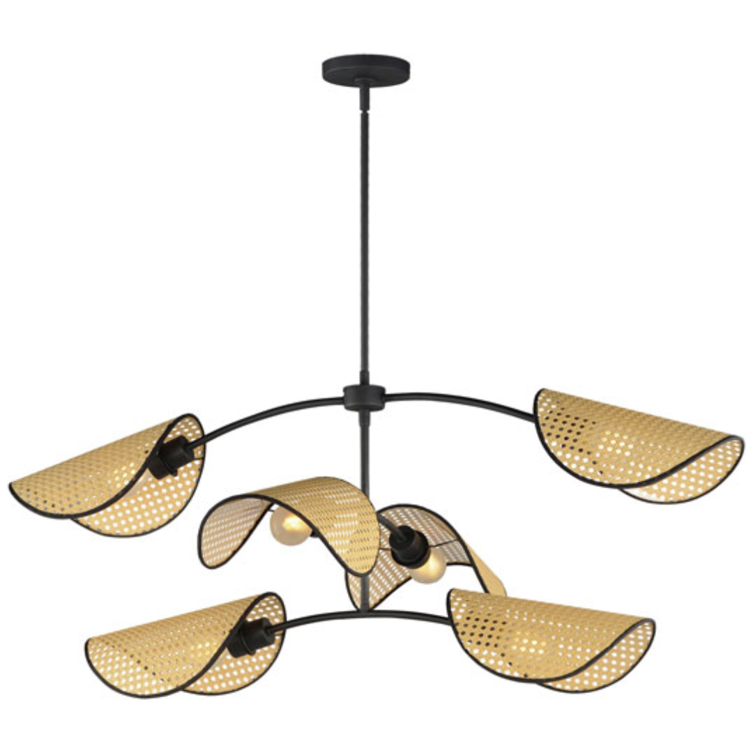 Bonnet 6-Light Chandelier | Ceiling Fixtures | Light House Co.