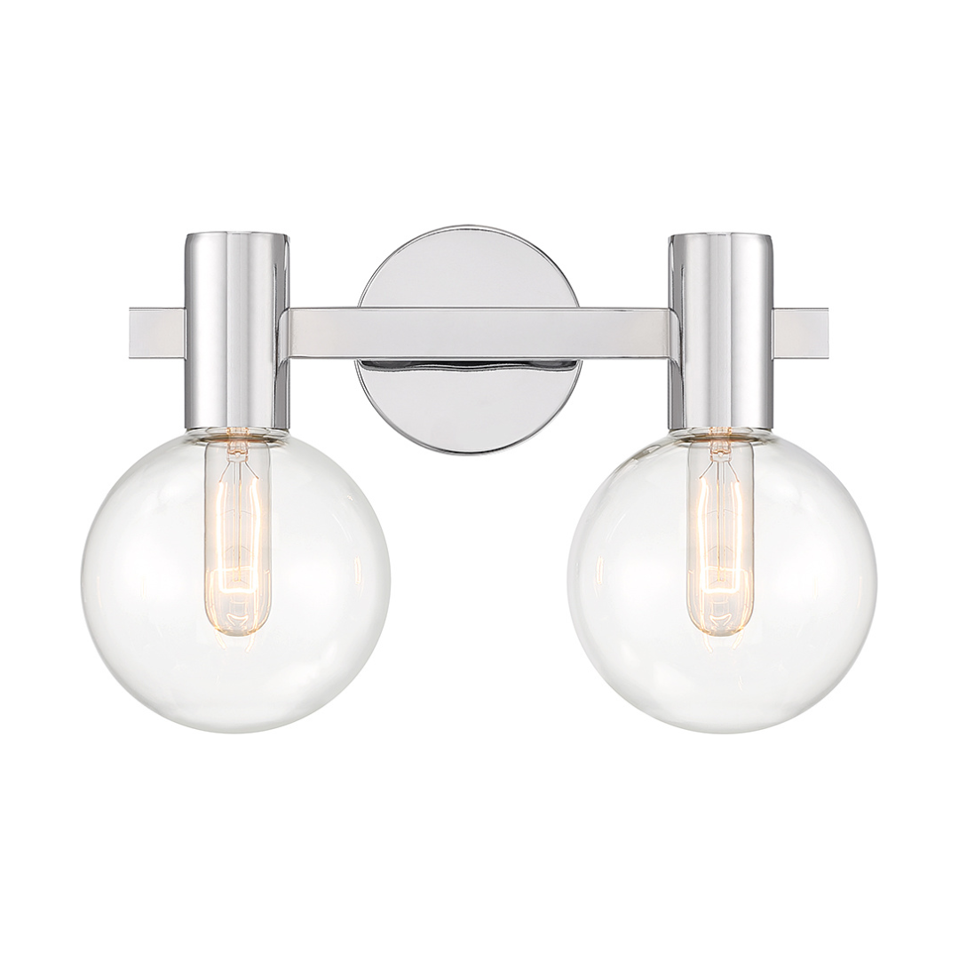 Wright 2-Light Bathroom Vanity Light | Light House Co.