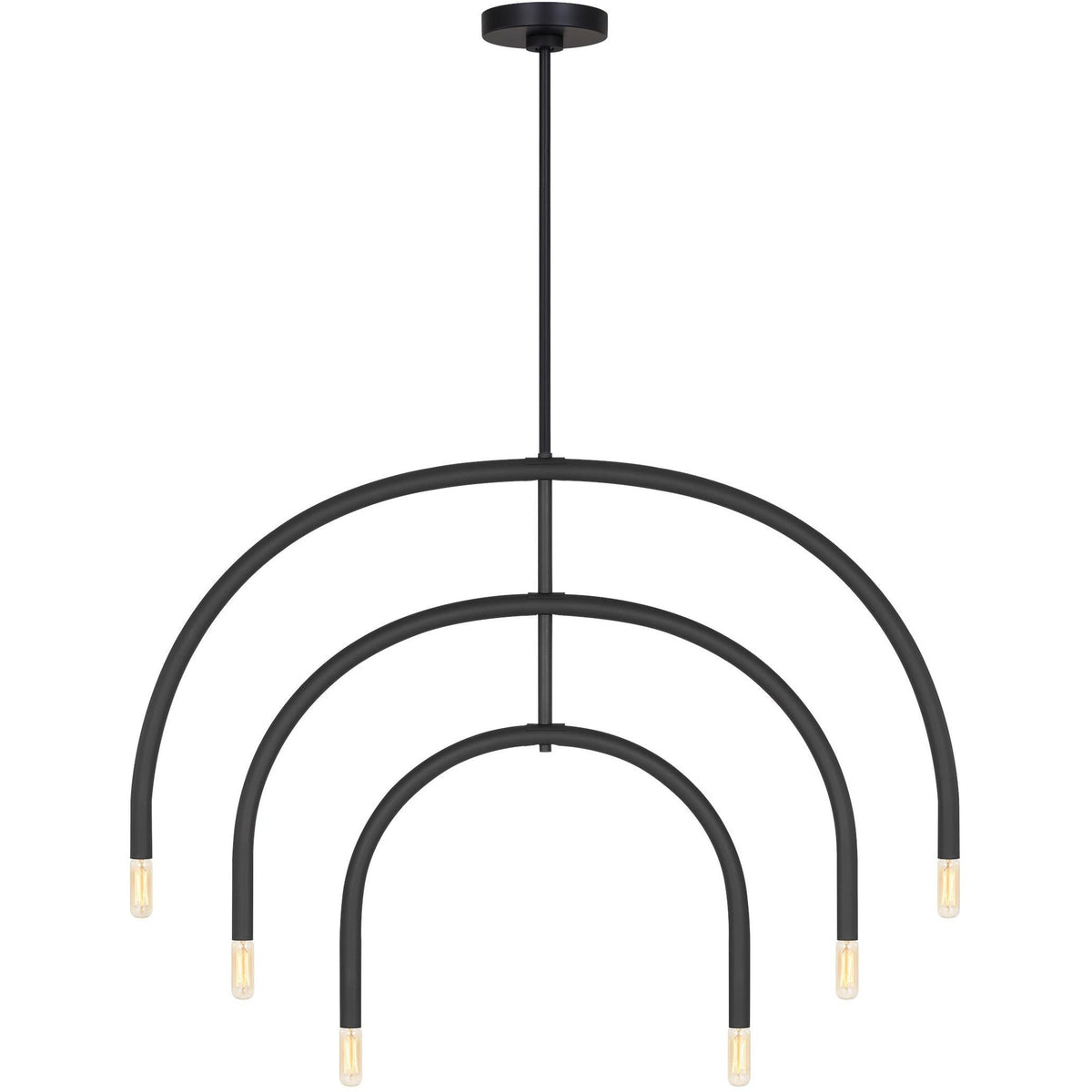 Hadden Large Chandelier - Midnight Black | Open Box | Light House Co.