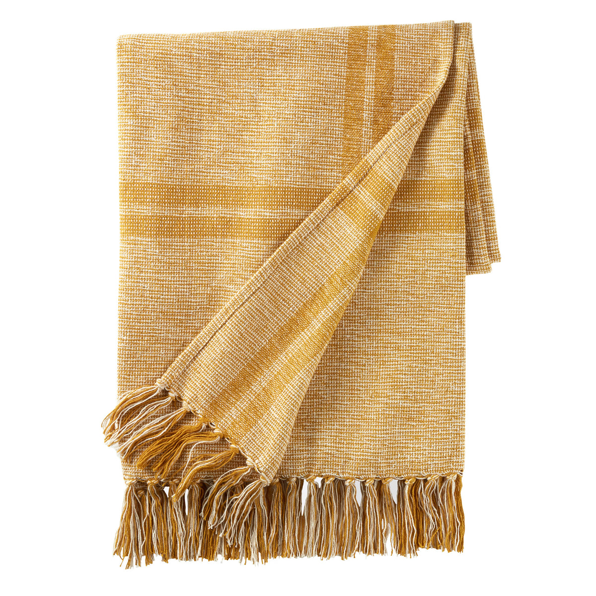 Stevie Ochre Throw | Light House Co.