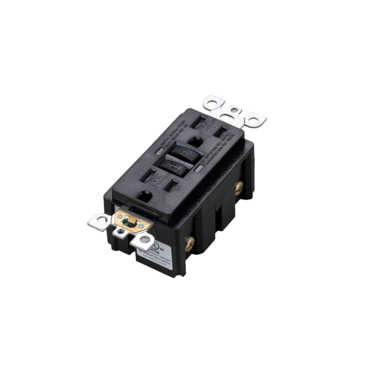 Outlet Module - Duplex GFCI - Black | Light House Co.