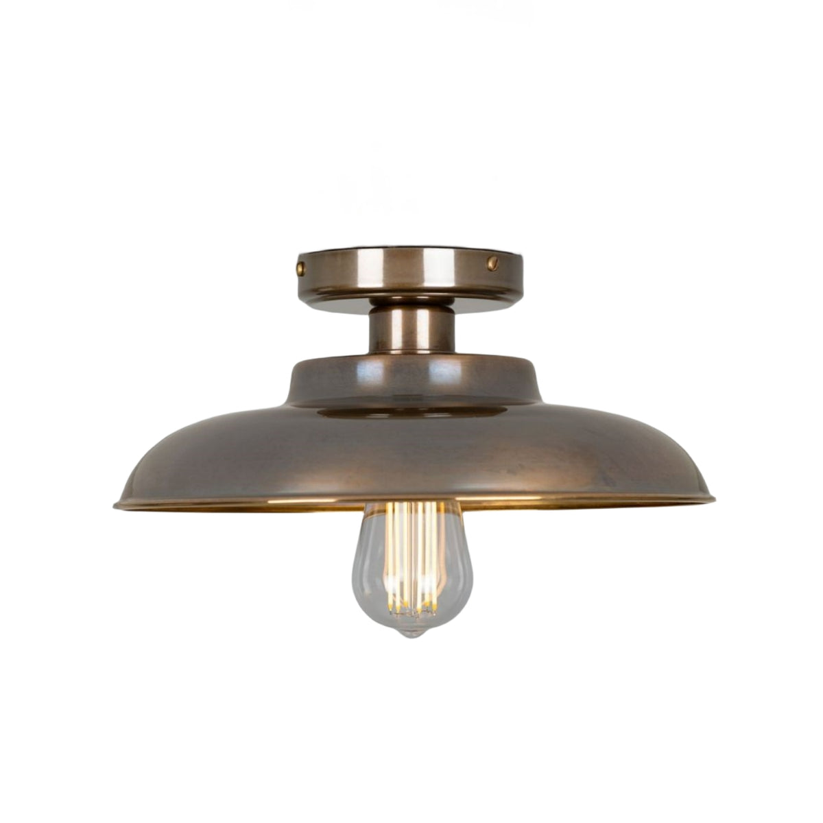 Telal Industrial Factory Flush Ceiling Light | Light House Co.